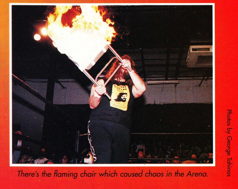 Incendio en ECW Arena (encuentro de lucha libre perdido; 1995) | Wikia ...