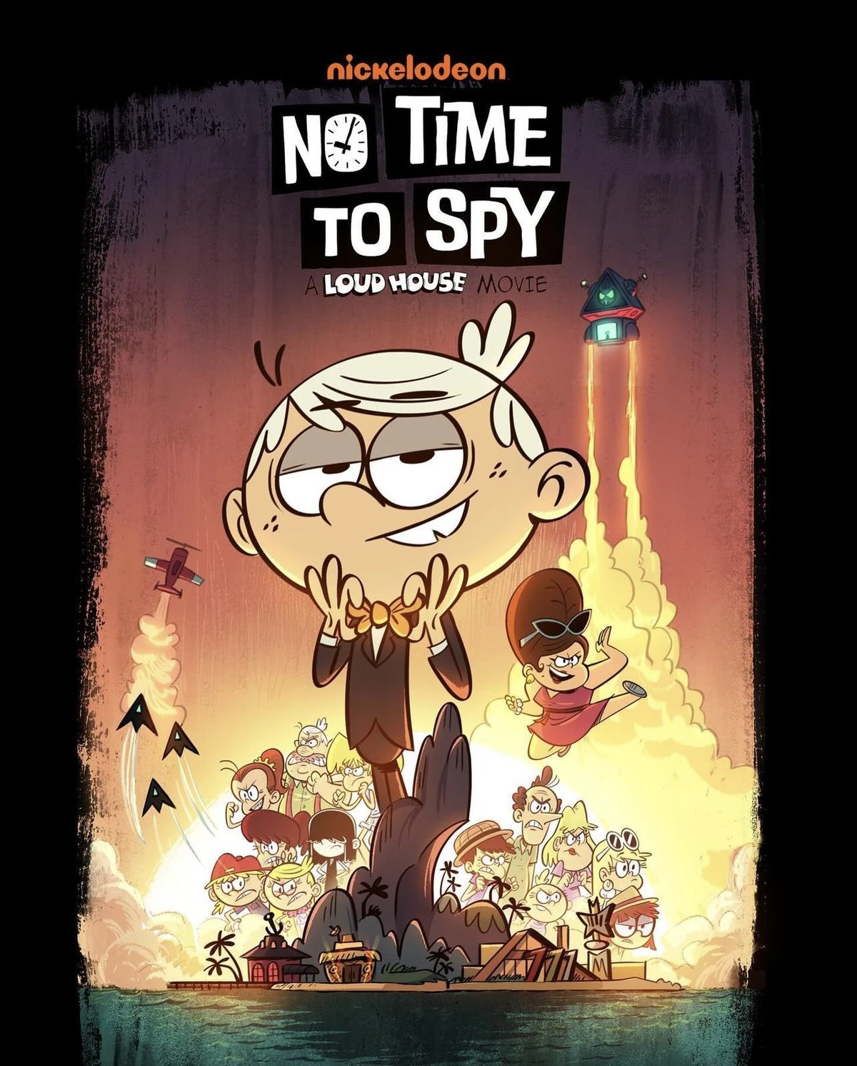 No Time to Spy! A Loud House Movie (Featuring the Live-Action Cast ...