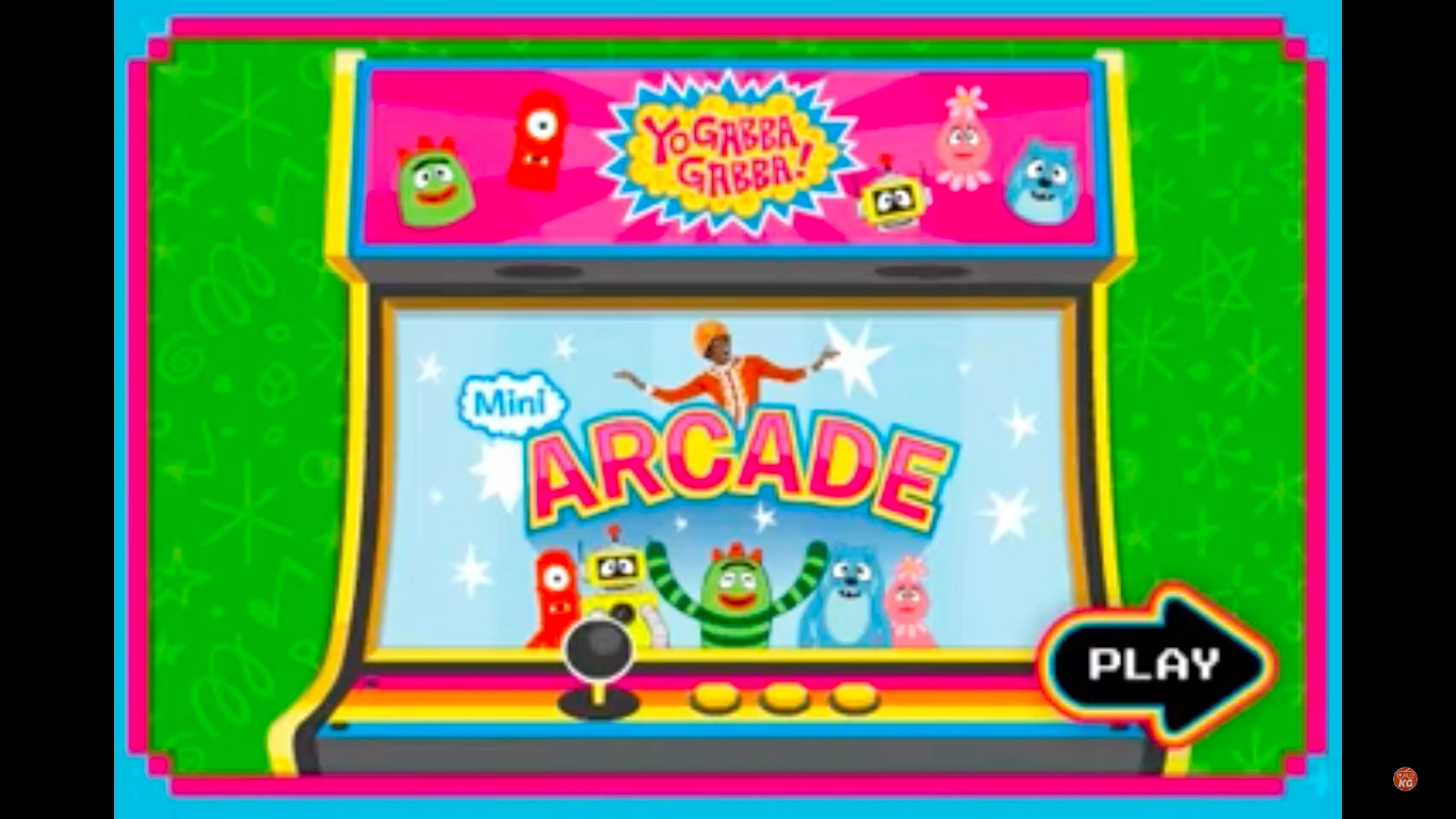 Yo Gabba Gabba! Mini Arcade (found playable Flash game) | Lost Media ...