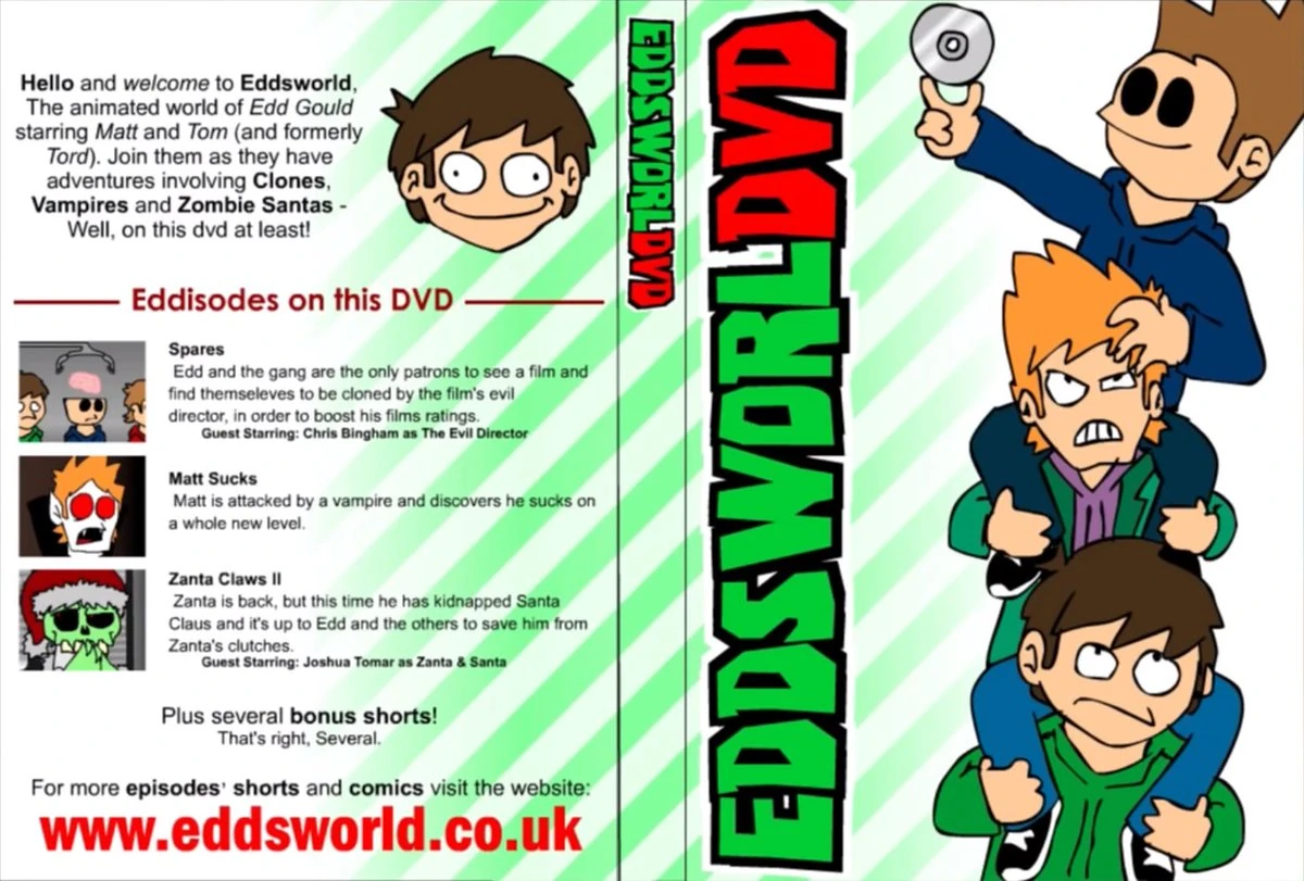 EddsworlDVD (Lost Eddsworld DVD; 2009) | Lost Media Archive | Fandom