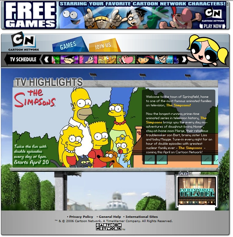 The Simpsons (Partially Found Cartoon Network Philippines Airing ...