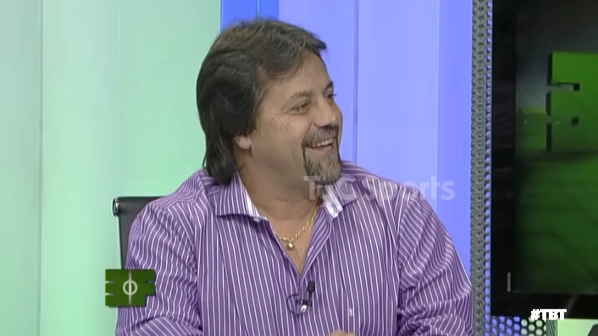 Ricardo Caruso Lombardi en Estudio Fútbol previo a su pelea con Fabián ...