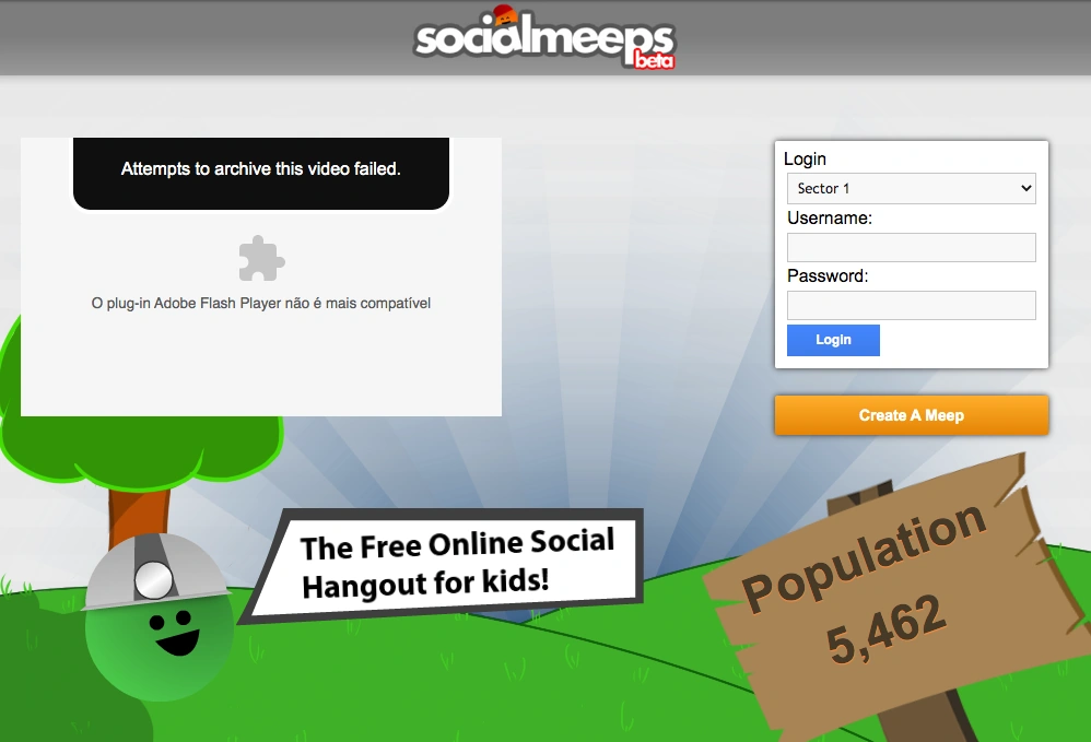 SocialMeeps/MeepCity (lost assets of children's MMORPG; 2012-2014 ...