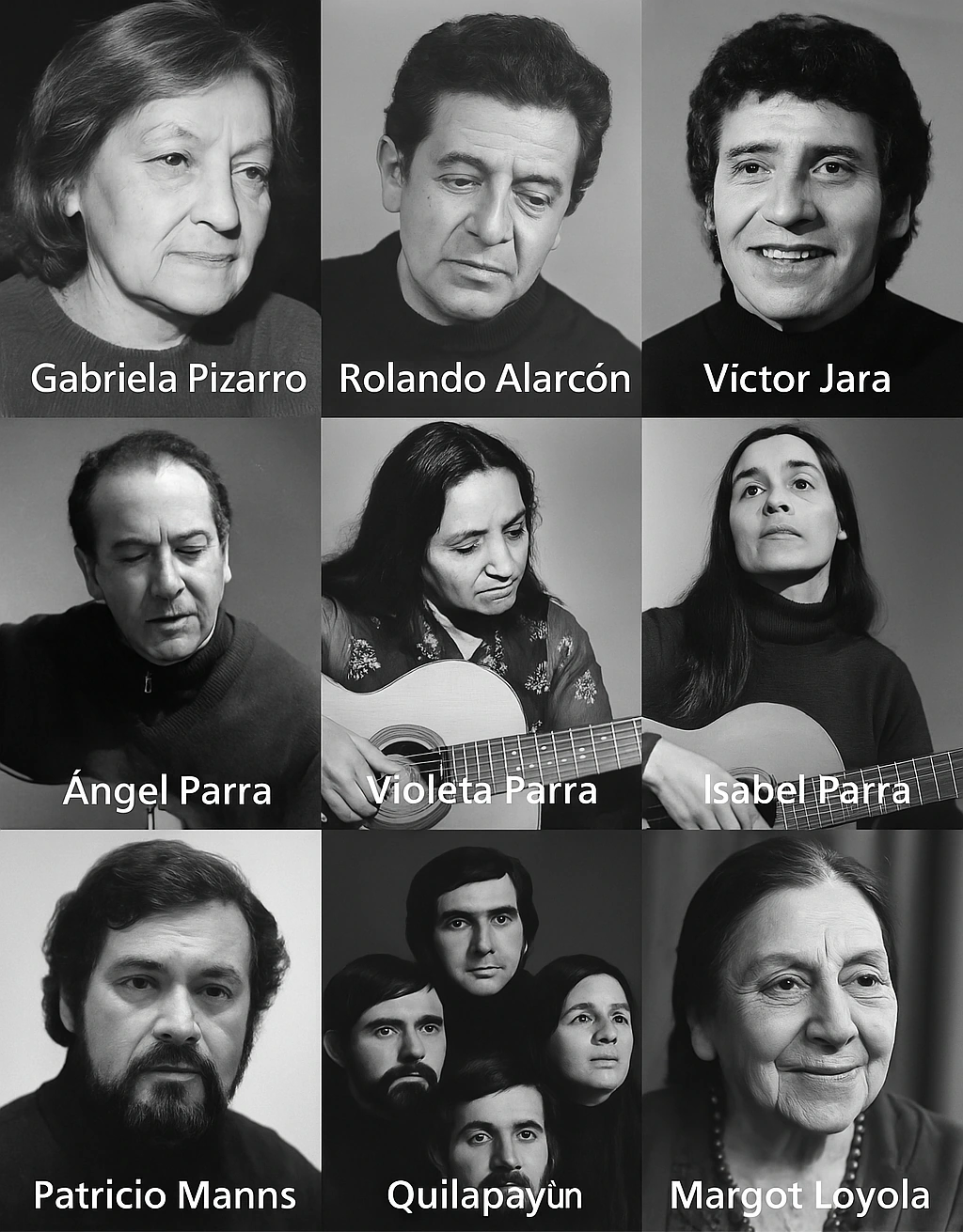 Nueva Canción Chilena (canciones chilenas parcialmente encontradas ...