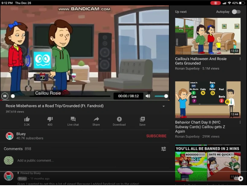 Rosie Misbehaves At A Road Trip Grounded ( Ft. Fandroid) (Found Vyond ...