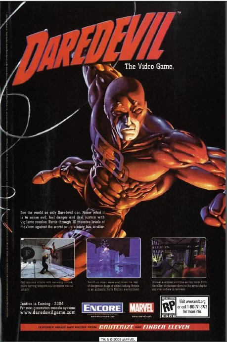 Daredevil: The Man Without Fear (prototipo encontrado del videojuego ...