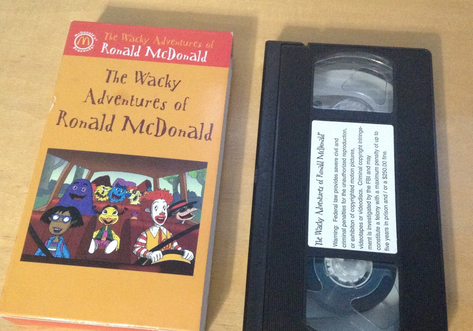 The Wacky Adventures Of Ronald Mcdonald The Monster O