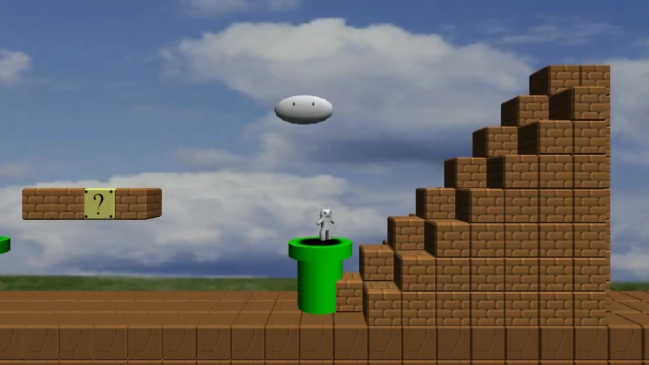 Cat Mario 2.5D (videojuego cancelado para PC; 2013) | Wikia Lost Media ...