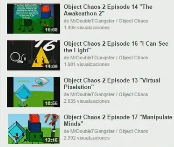 Object Chaos (Partially Found animated YouTube series; 2013) | Lost ...