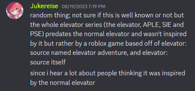 Standard Issue Elevator (found Roblox Game; 2017) | Lost Media Archive ...