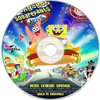 Spongebob SquarePants The Movie (Bootlegs) DVD | Lost Media Archive ...