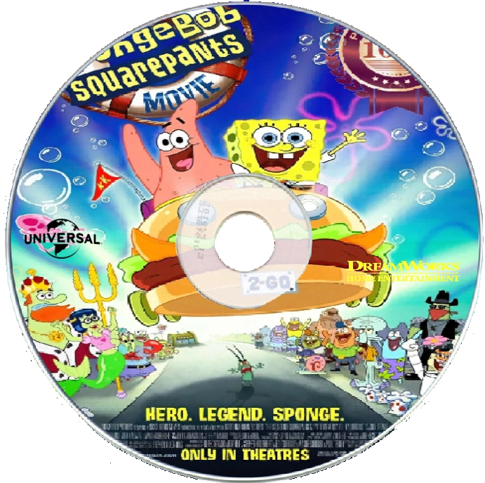 Spongebob SquarePants The Movie (Bootlegs) DVD | Lost Media Archive ...