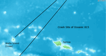 Flight path of Oceanic 815 | Lostpedia | Fandom