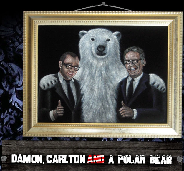 Damon, Carlton and a Polar Bear | Lostpedia | Fandom