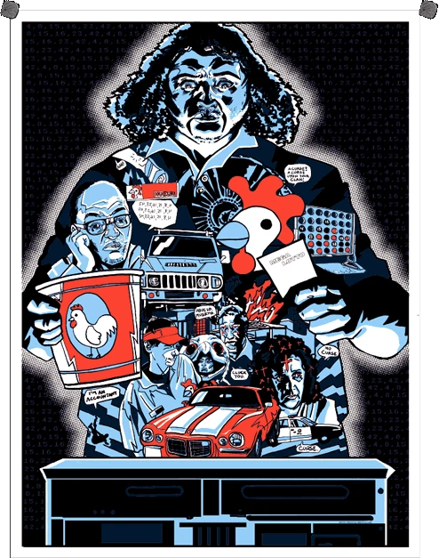 Damon, Carlton and a Polar Bear Art Samples | Lostpedia | Fandom