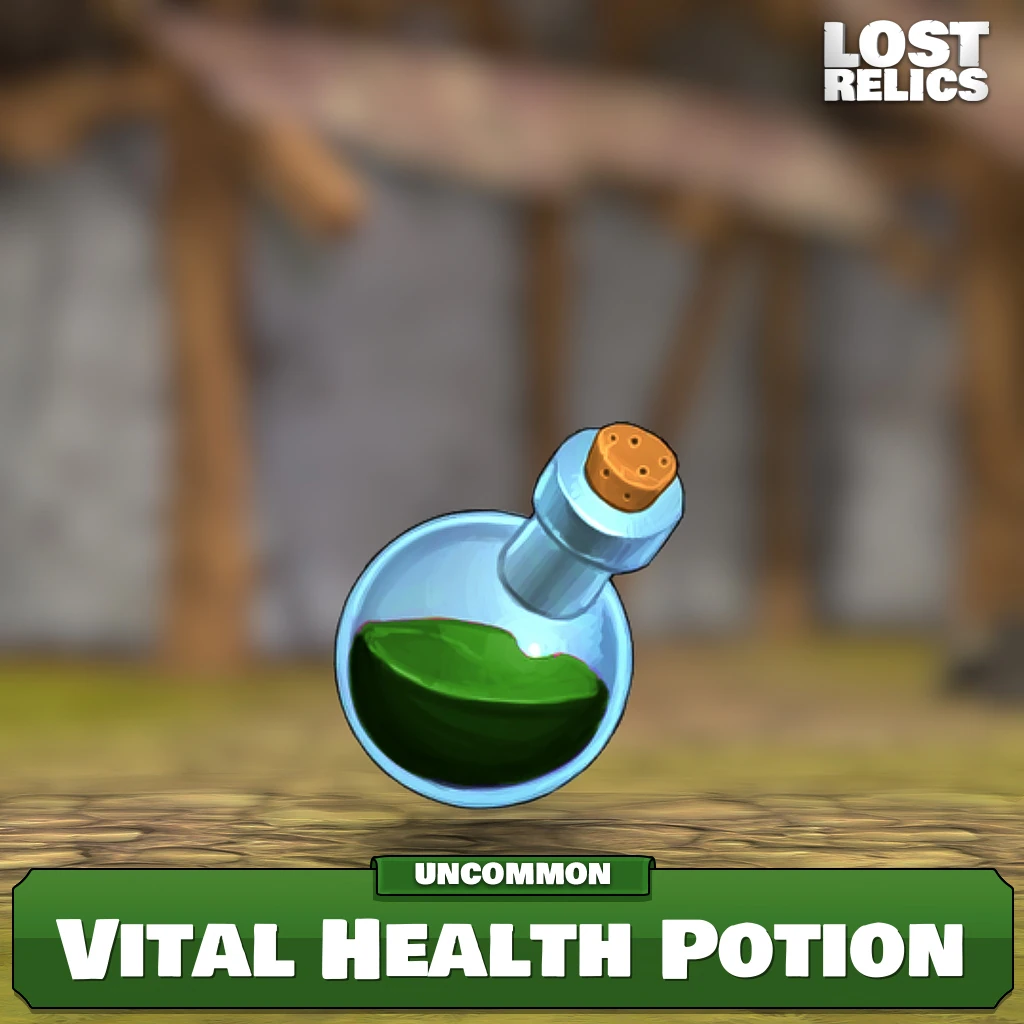 Vital Health Potion | Lost Relics Game Wiki | Fandom