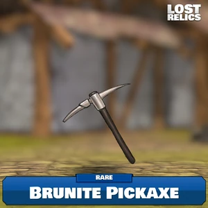Brunite Pickaxe | Lost Relics Game Wiki | Fandom