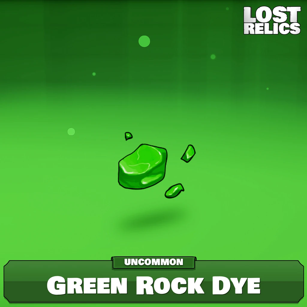 Green Rock Dye | Lost Relics Game Wiki | Fandom