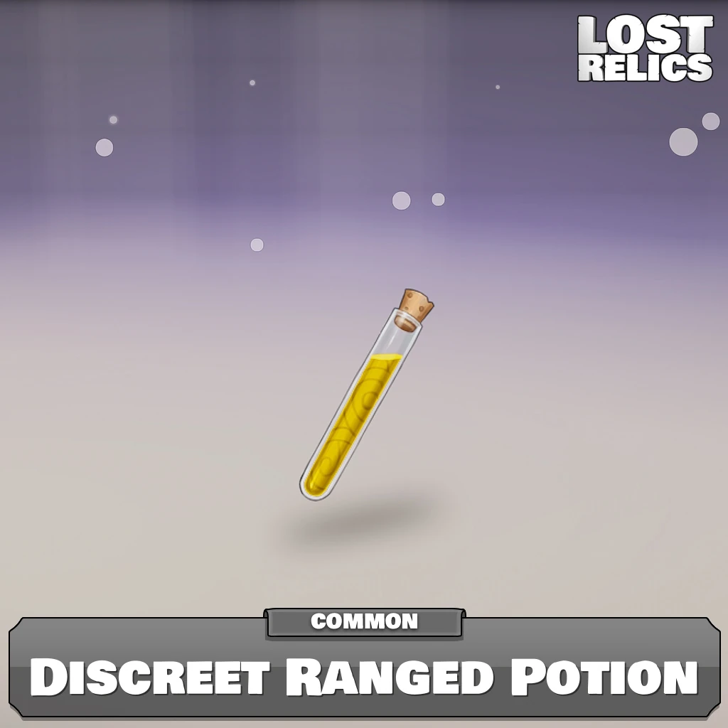 Discreet Ranged Potion | Lost Relics Game Wiki | Fandom