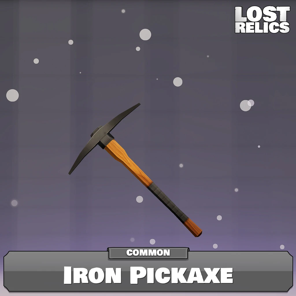 Iron Pickaxe | Lost Relics Game Wiki | Fandom