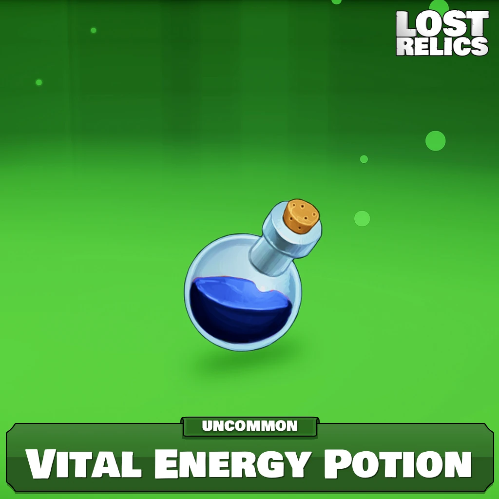 Vital Energy Potion | Lost Relics Game Wiki | Fandom