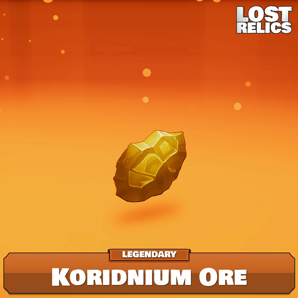 Koridnium Ore | Lost Relics Game Wiki | Fandom