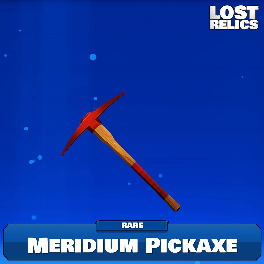 Meridium Pickaxe | Lost Relics Game Wiki | Fandom