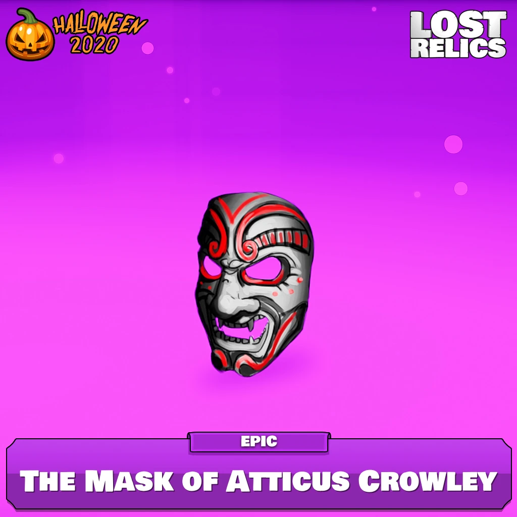 The Mask of Atticus Crowley | Lost Relics Game Wiki | Fandom