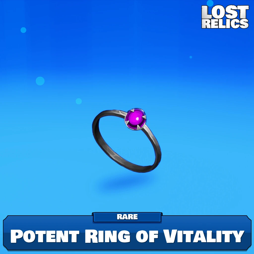 Potent Ring of Vitality | Lost Relics Game Wiki | Fandom