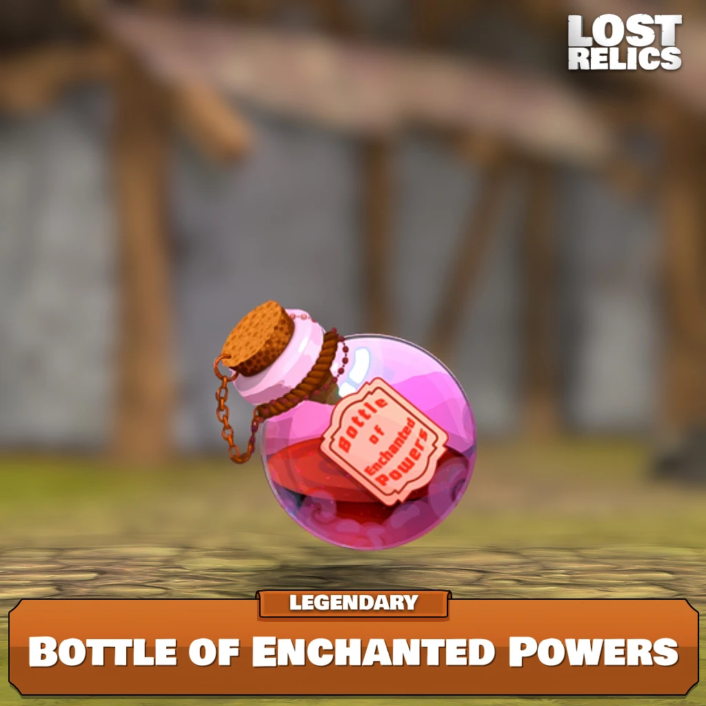 Bottle of Enchanted Powers | Lost Relics Game Wiki | Fandom