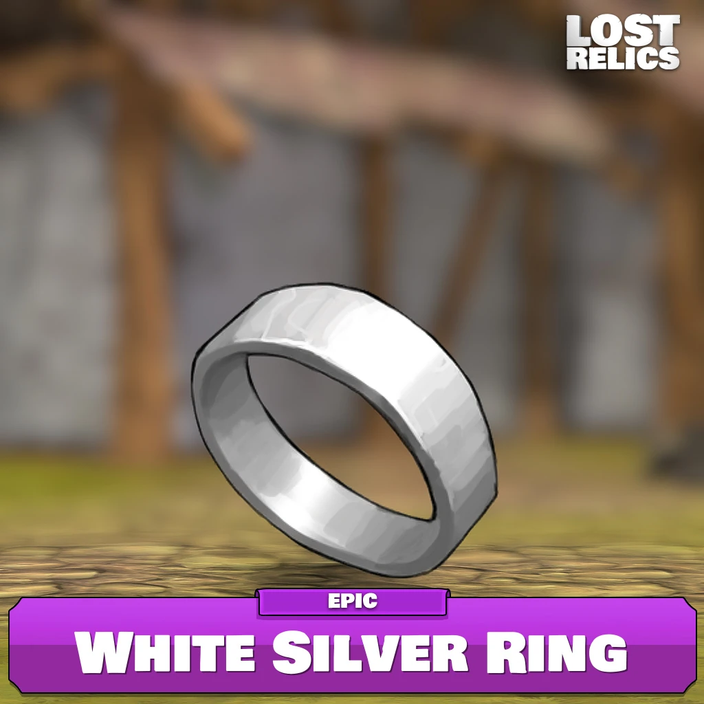 White Silver Ring | Lost Relics Game Wiki | Fandom