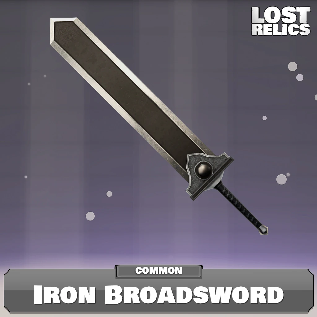 Iron Broadsword | Lost Relics Game Wiki | Fandom