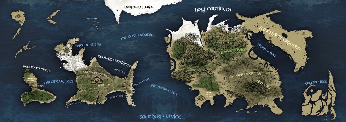 Map | Legend of the Empyrean Blacksmith Wiki | Fandom