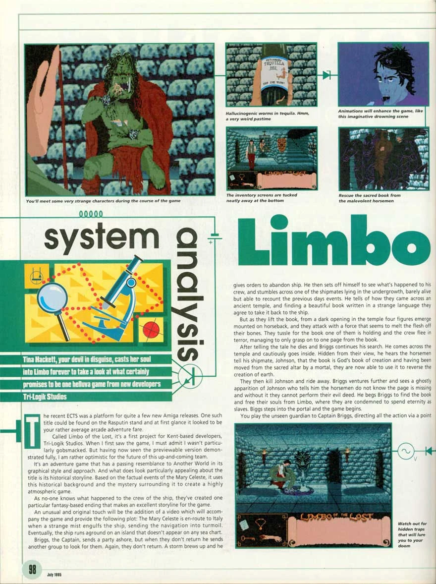 Amiga Prototype | Limbo of the Lost Wiki | Fandom