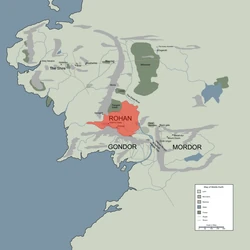 Rohan Lord Of The Rings Map [Lord Of The Rings] How Many Troops Did