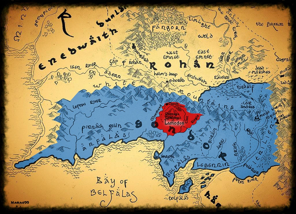 Lamedon | Śródziemie Wiki | Fandom