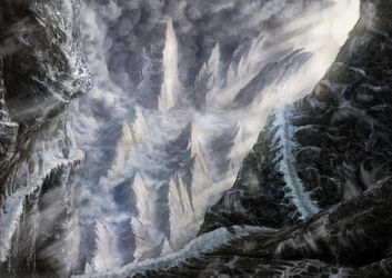 Misty Mountains Tolkien