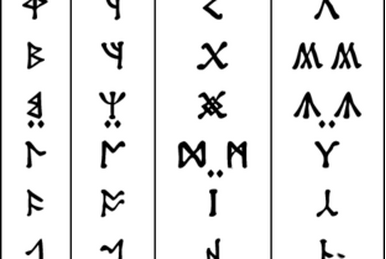 Dwarvish Alphabet Hobbit