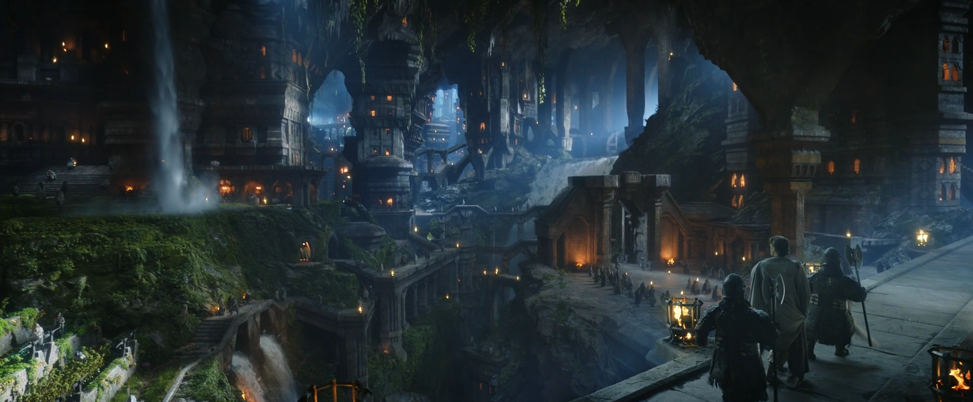 Gimli on Dwarven aesthetic: "We would tend these glades of flowering stone, not quarry them ...