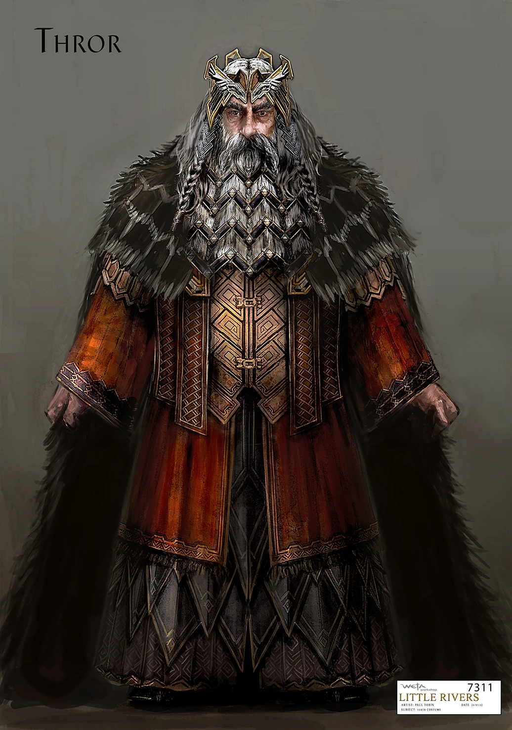 The Hobbit Dwarves Concept Art