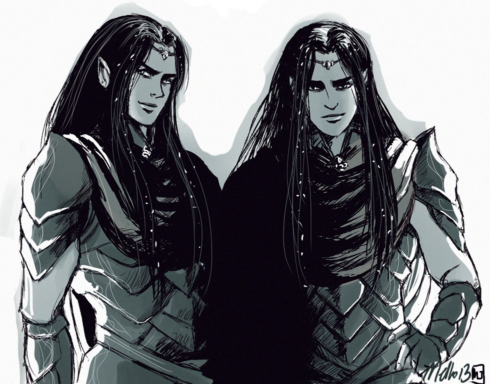 Elladan and Elrohir | LOTR Fanon | Fandom