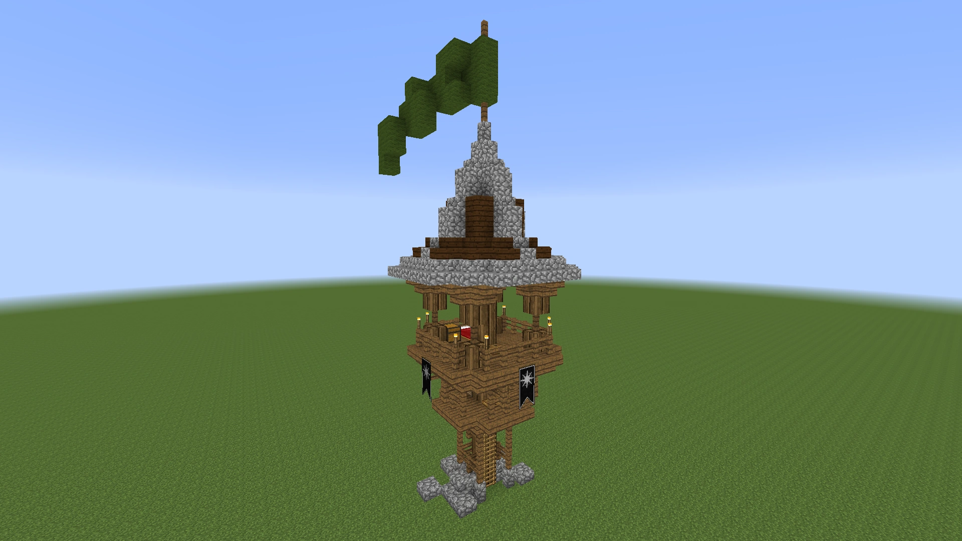 Eye Of Sauron Minecraft Schematic