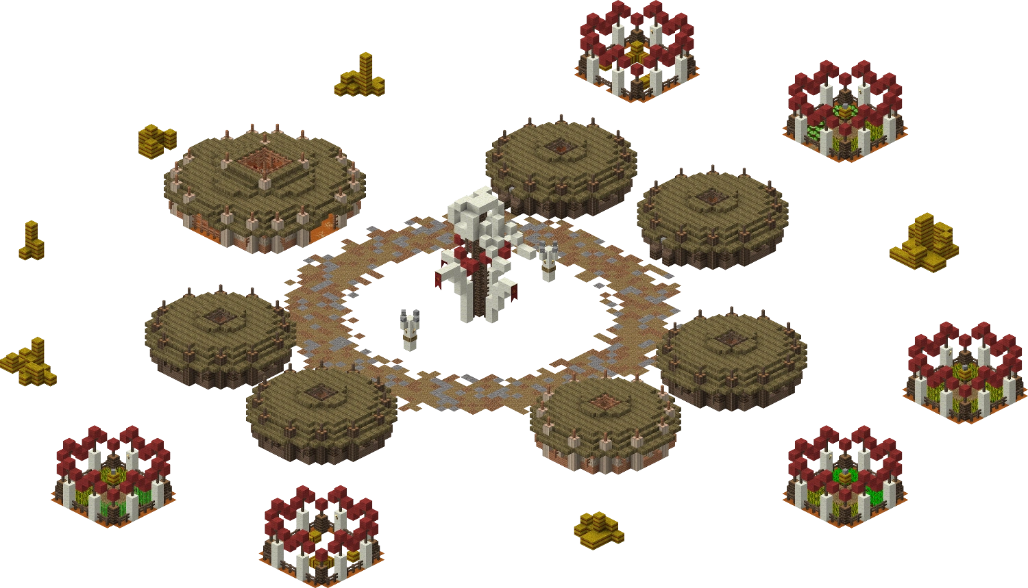 Gulfing Settlement | The Lord of the Rings Minecraft Mod Wiki | Fandom