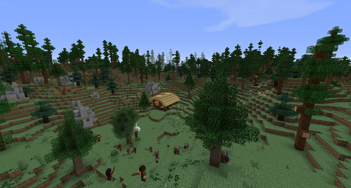 Dunland (Biome) | The Lord of the Rings Minecraft Mod Wiki | Fandom