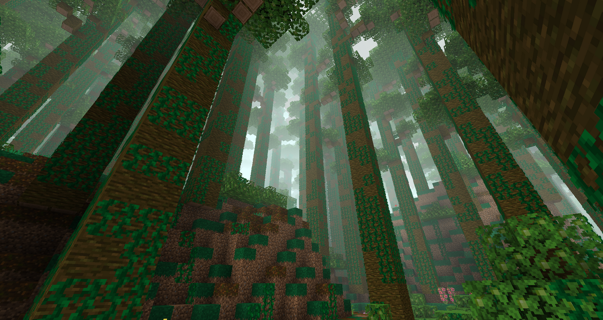 Облачные леса Дальнего Харада Мод Властелин колец для Minecraft