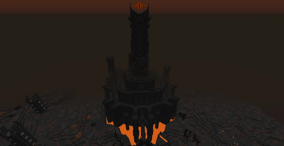 Oog Van Mordor Minecraft Mordor (Biome) | The Lord Of The Rings