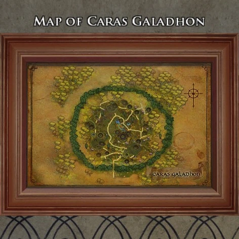 Map of Caras Galadhon | JaLotRO | Fandom