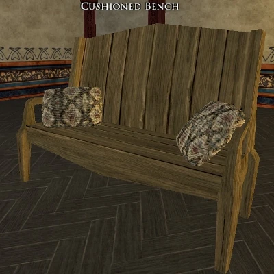 Cushioned Bench | JaLotRO | Fandom