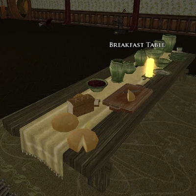 Breakfast Table | JaLotRO | Fandom