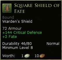 Square Shield of Fate | Lord of the Rings Online Wiki | Fandom